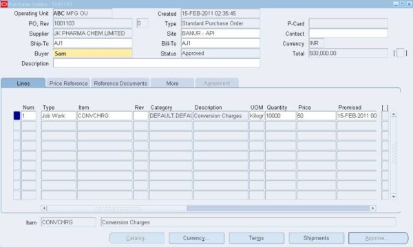 How to Create Purchase Order from Requisition,Manually in oracle Apps ...